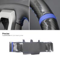 China Custom Hand Stitching Carbon Fiber Steering Wheel Cover for Ford F-150 F150 F-250 F-350 F-450 F-550 F-600 F-650 F-750 for sale