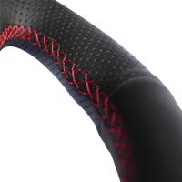 China Custom Hand Sewing Artificial Leather Steering Wheel Cover for Toyota RAV4 Celica Corolla Matrix MR2 1998 1999 2000 2001 for sale