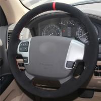 China Steering Wheel Cover for Toyota Land Cruiser Prado 120 2004-2009 Land Cruiser 1995-2007 Tacoma 2005-2011 4Runner 2003-2009 for sale