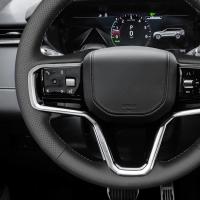 China Hand Stitch Genuine Leather Steering Wheel Cover for Land Rover Range Rover Sport III(L461) Evoque II (L551)  Velar (L560) for sale