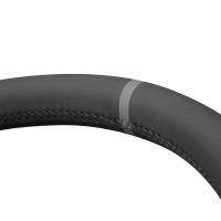 China Custom Hand Stitching PU Leather Steering Wheel Cover for Dodge RAM 1500 3500 2013 2014 2015 2016 2017 2018 for sale