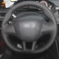 China Steering Wheel Covers Black for Peugeot 208 2008 for sale