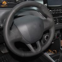 China Steering Wheel Covers Black for Peugeot 208 2008 for sale