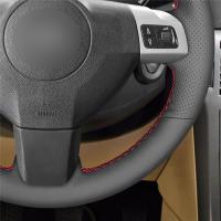 China Customize Artificial Leather Stitch Wrap Steering Wheel Cover for Opel Astra 2004 2005 Opel Corsa 2009 Opel Zaflra 2004-2006 for sale