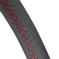 China Customize Artificial Leather Stitch Wrap Steering Wheel Cover for Opel Astra 2004 2005 Opel Corsa 2009 Opel Zaflra 2004-2006 for sale