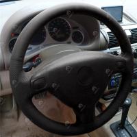 China Wholesale Hand Stitched Steering Wheel Covers Leather Wrap for Buick Sail Opel Astra G H 1998-2007 Opel Zafira A 1999-2005 for sale