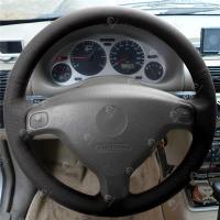 China Wholesale Hand Stitched Steering Wheel Covers Leather Wrap for Buick Sail Opel Astra G H 1998-2007 Opel Zafira A 1999-2005 for sale