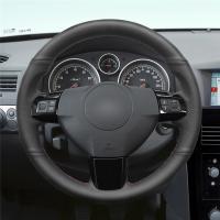 China Hand Sewing Stitch Steering Wheel Cover With Needle For Opel Astra Zaflra Signum Vectra Antara Agila Mokka Insignia Meriva for sale