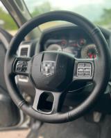 China Hand Stitching PU Leather Steering Wheel Cover for Dodge RAM 1500 3500 2013 2014 2015 2016 2017 2018 for sale