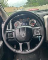China Hand Stitching PU Leather Steering Wheel Cover for Dodge RAM 1500 3500 2013 2014 2015 2016 2017 2018 for sale