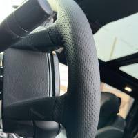 China Customized Available Durable Leather Suede Hand Sewing Steering Wheel Cover for Ford F150 F-250 (Raptor) 2015 2016 2017 2018 for sale