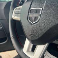 China Hand Stitch Black PU Leather Steering Wheel Cover for Dodge Charger Grand Caravan Journey Avenger Durango Challenger for sale