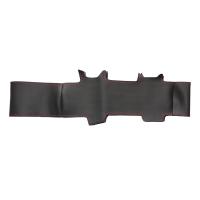 China Hand Sewing Custom Black Artificial Leather Steering Wheel Cover for Chevrolet Lova Aveo 2004 2005 2006 2007 2008 2009 2010 2011 for sale