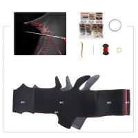 China Warm Black Suede Comfortable Custom Hand Sewing Steering Wheel Cover For Chevrolet Malibu 2011 2012 2013 2014 for sale