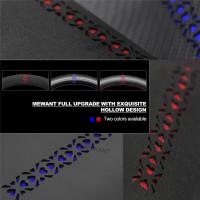 China Wholesale Fashion Custom Matte Carbon fiber Hand Sewing Steering Wheel Cover For Ford Mustang 2009 2010 2011 2012 20132014 for sale