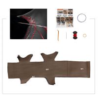 China Sewing Auto Leather Steering Wheel Wrap For Toyota Highlander 2004 2005 2006 2007 Tacoma 2005 2006 2007 2008 2009 2010 2011 for sale