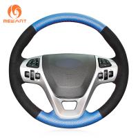 China DIY Car Custom Steering Wheel Cover For Ford Focus/Fiesta/ Puma ST ST-LINE/Escape/Transit/F-150/Mustang/Taurus/Edge/Mondeo/C-Max for sale