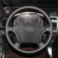 China Black PU Leather Car Steering Wheel Cover For Toyota 4Runner 2003 2004 2005 2006 2007 2008 2009 Sequoia 2003 2004 2005 2006 2007 for sale