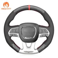 China Personalize Custom Hand Sewing Steering Wheel Cover For Dodge Challenger/Grand Caravan/Journey/Avenger/Durango/Chaeger/Dart for sale