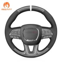 China Personalize Custom Hand Sewing Steering Wheel Cover For Dodge Challenger/Grand Caravan/Journey/Avenger/Durango/Chaeger/Dart for sale