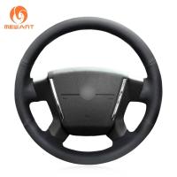 China Personalize Custom Hand Sewing Steering Wheel Cover For Dodge Challenger/Grand Caravan/Journey/Avenger/Durango/Chaeger/Dart for sale