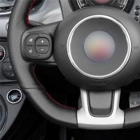 China MEWANT For Abarth 595 595C 695 695C Fiat 500 500C The New Original Steering Wheel Cover Four Seasons Universal 45USD For Sale for sale