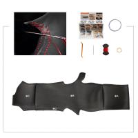 China Car Accessories Black Artificial Leather Black DIY Steering Wheel Cover For Chevrolet Orlando 2010 2011 2012 2013 2014 2015 for sale