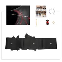 China Car Accessory Car Interior Decoration Custom Hand Sewing Steering Wheel Cover For Dodge Caliber Avenger 2007 2008 2009 2010 2011 for sale