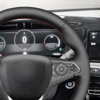 China Mewant brand perforated vegan leather steering wheel cover for Holden Commodore Astra Calais 2018-2020 car interior accessories for sale