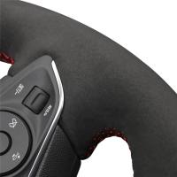 China Mewant brand carbon fiber plus vegan suede steering wheel cover for Holden Commodore Astra Calais 2018-2020 interior accessories for sale