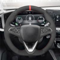 China Mewant vegan suede steering wheel cover for Holden Commodore Astra Calais 2018-2020 popular auto interior accessories for sale