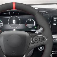 China Mewant vegan suede steering wheel cover for Holden Commodore Astra Calais 2018-2020 popular auto interior accessories for sale