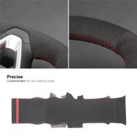 China Mewant vegan suede steering wheel cover for Holden Commodore Astra Calais 2018-2020 popular auto interior accessories for sale