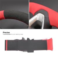 China Mewant vegan suede steering wheel cover for Holden Commodore Astra Calais 2018-2020 popular auto interior accessories for sale