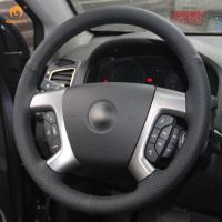 China Artificial Leather Steering Wheel Cover for Chevrolet Captiva 2007-2014 Daewoo Winstorm Silverado 2007-2013 GMC Sierra 2007 for sale