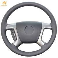 China Artificial Leather Steering Wheel Cover for Chevrolet Captiva 2007-2014 Daewoo Winstorm Silverado 2007-2013 GMC Sierra 2007 for sale