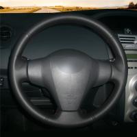 China Artificial Leather Custom Steering Wheel Cover for Toyota Yaris Vios RAV4 2006 2007 2008 2009 2010 2011 2012 2013 Scion XB for sale