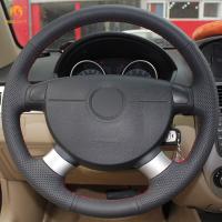 China Customized DIY Steering Wheel Cover for Chevrolet Lova Aveo Buick Excelle Daewoo Gentra 2013-2015 for sale