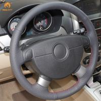 China Customized DIY Steering Wheel Cover for Chevrolet Lova Aveo Buick Excelle Daewoo Gentra 2013-2015 for sale