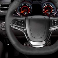 China Mewant Genuine Leather and Suede Steering Wheel Cover for Holden Calais Caprice Commodore SS Ute SS interior accessory for sale