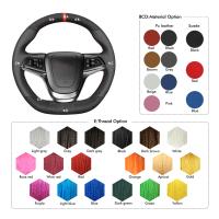 China Mewant Genuine Leather and Suede Steering Wheel Cover for Holden Calais Caprice Commodore SS Ute SS interior accessory for sale