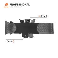 China Custom Car Accessories Hand Sewing Steering Wheel Cover Carbon Fiber Suede For Ford Focus RS ST ST-Line 2015 2016 2017 2018 2019 for sale