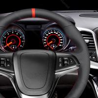 China Mewant vegan leather steering wheel cover for Holden Commodore 2013-2017 Ute 2013-2017 car interior accessories for sale
