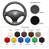 China Car Accessories Custom Hand Sewing Steering Wheel Cover Kit For  Scudo Albea Viaggio 500 Punto Bravo  Linea 124 Spider 2007-2020 for sale
