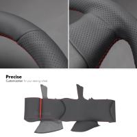 China Mewant vegan leather steering wheel cover for Holden Calais Commodore Ute 2013-2017 hand stitching steering wheel cover for sale