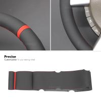 China Mewant vegan leather steering wheel cover for Holden Commodore SV6 2004-2007 DIY car interior accessories for sale