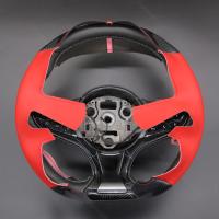 China Hand Stitching Customized New Design Soft Faux PU artificial  Leather Steering Wheel Cover for BYD Seal 2023-2024 for sale
