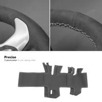 China Hand Sewing Soft Suede Steering Wheel Cover for GMC Sierra 1500 Limited 2014-2019 2020 for sale