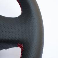 China MEWANTHigh Quality Hand Sewing Diy Steering Wheel Cover Carbon Fiber Leather Wholesale For Lada Priora Granta Priora for sale