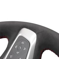 China New Luxurious Business Custom Hand Sewing Steering Wheel Cover For GMC Acadia 2017-2022 / Canyon 2015-2021 / Terrain 2018-2022 for sale